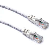 Excel Cat6 0.3mtr UTP booted p/lead LSOH white