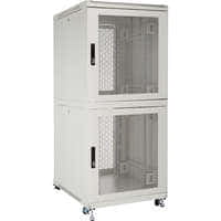 EXCEL CL 42U 800W 1000D-2C COLO RACK GREY WHITE