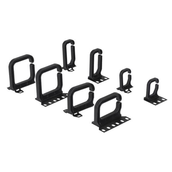 Cable bracket 80 x 60mm for horizontal cable guiding
